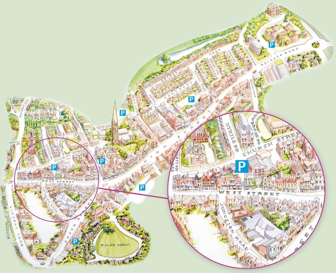 West Street Dorking | Intriguing Inspiring Inviting